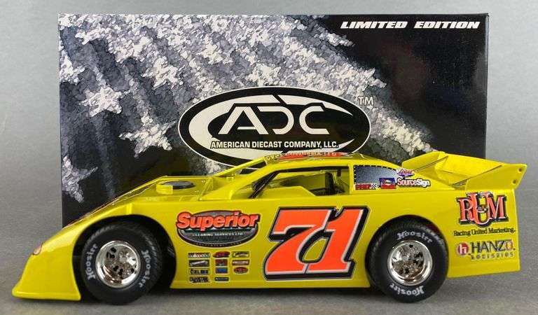 ADC White Series Don ONeal No. 71 die-cast Late Model - Matthew Bullock ...