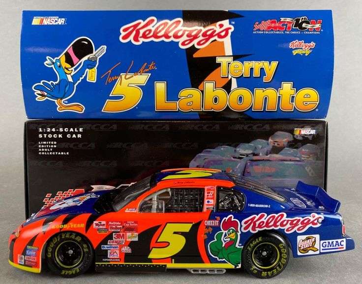 Action Racing Collectibles Terry Labonte No. 5 Kelloggs Stock Car Coin ...