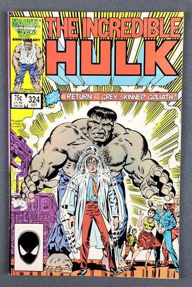 Marvel Comics The Incredible Hulk No. 324 - Matthew Bullock Auctioneers