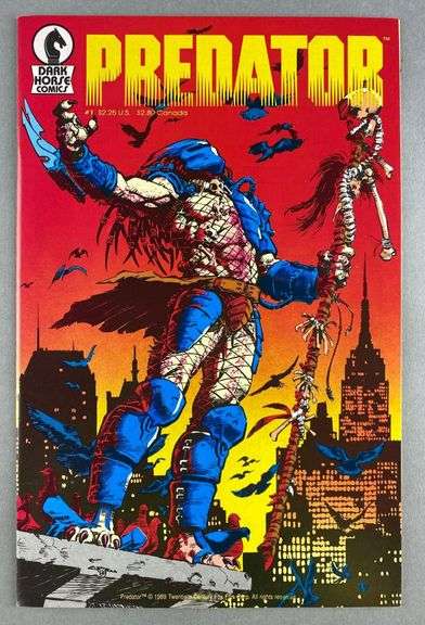 Dark Horse Comics Predator No. 1 - Matthew Bullock Auctioneers