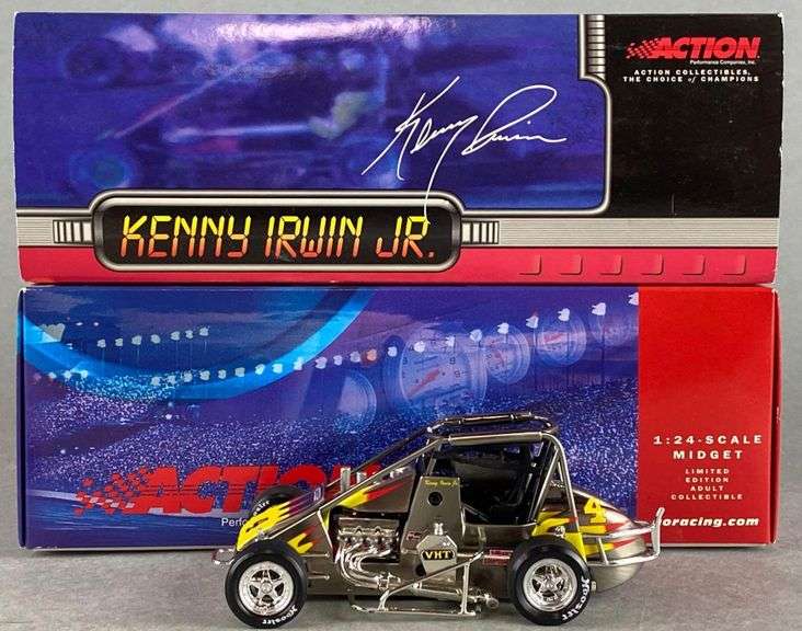 Action Racing Collectibles Kenny Irwin No. 4 die-cast Midget Car ...