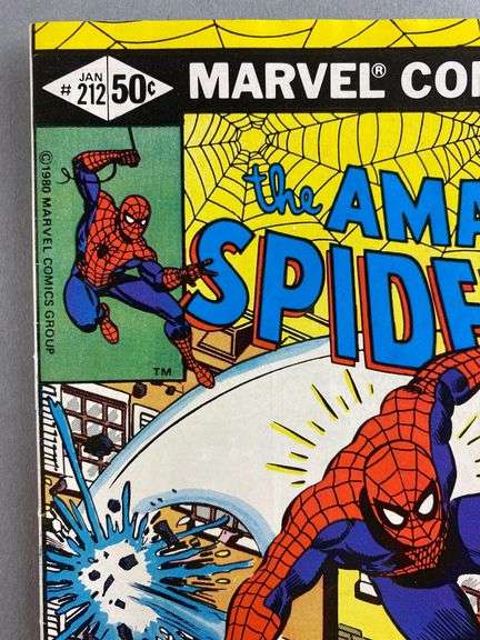 Marvel Comics The Amazing Spider-Man No. 212 - Matthew Bullock Auctioneers