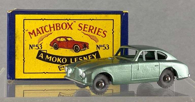 Matchbox No. 53 Aston Martin die-cast vehicle - Matthew Bullock Auctioneers