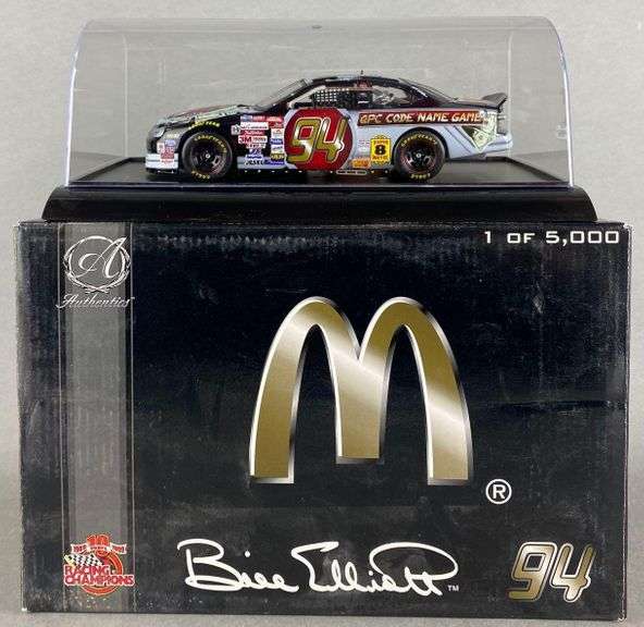 Racing Champions Authentics Bill Elliott No. 94 Stock Car - Matthew ...