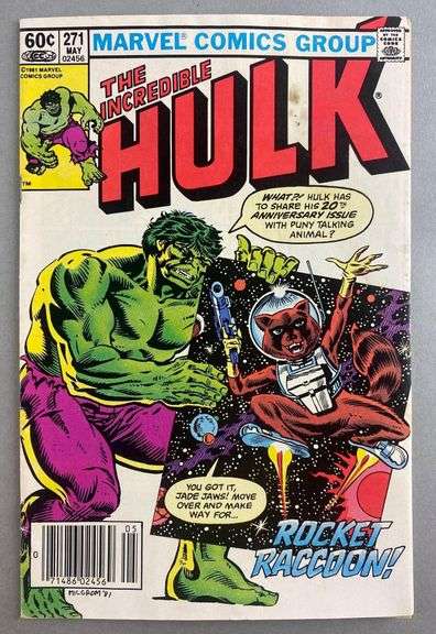 Marvel Comics The Incredible Hulk No. 271 - Matthew Bullock Auctioneers