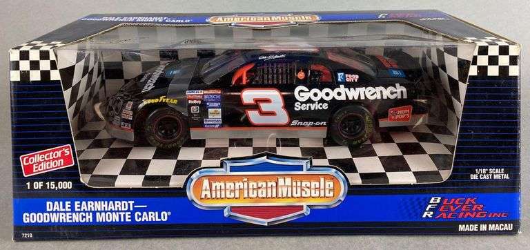 Ertl Collectibles American Muscle Dale Earnhardt No. 3 Stock Car ...
