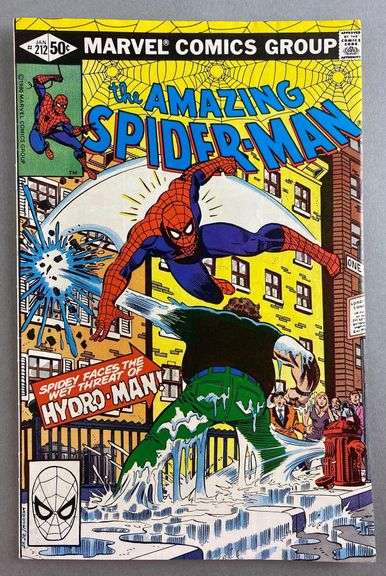 Marvel Comics The Amazing Spider-Man No. 212 - Matthew Bullock Auctioneers