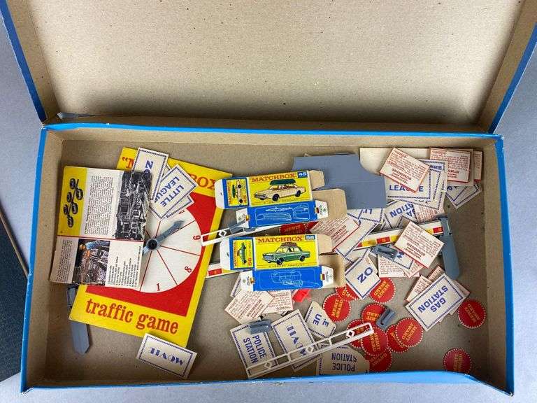 Matchbox Traffic Game Board Game - Matthew Bullock Auctioneers