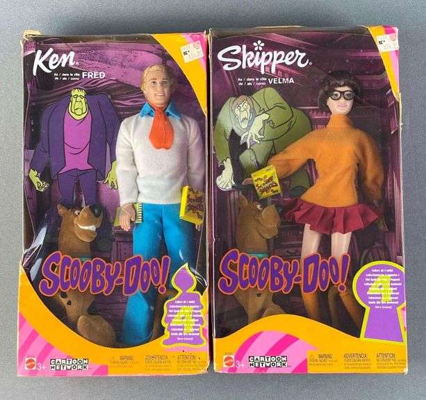 Group of 2 Mattel Scooby Doo Dolls - Matthew Bullock Auctioneers