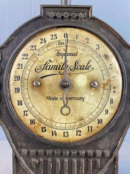 Vintage Improved Family Scale - Matthew Bullock Auctioneers