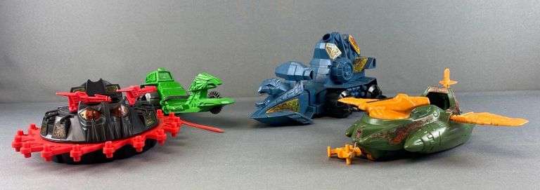 Group of 4 He-Man and the Masters of the Universe Vehicles - Matthew ...