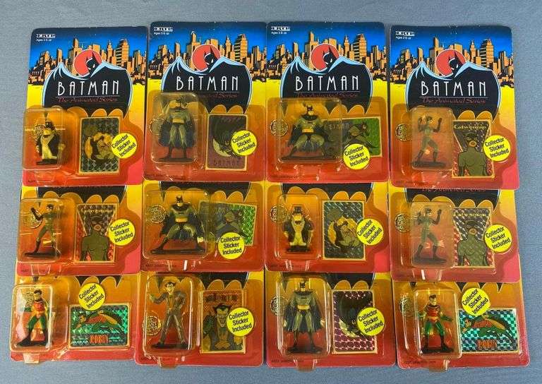 Group of 12 ERTL Batman The Animated Series Die-Casts Figures - Matthew ...