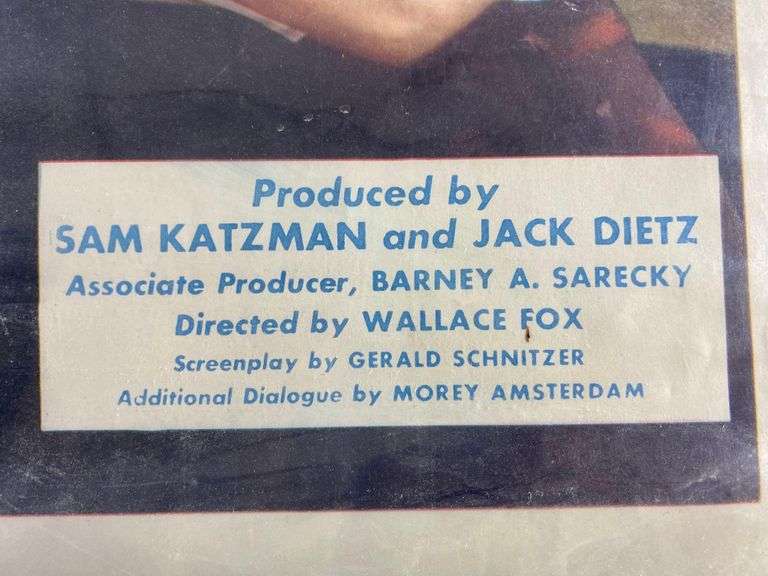 1943 Kid Dynamite Half Sheet Movie Poster - Matthew Bullock Auctioneers