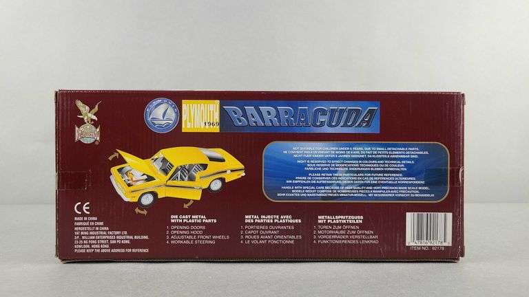 Road Legends 1960 Plymouth Barracuda - Matthew Bullock Auctioneers