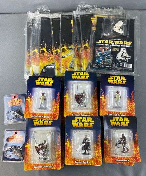 Group of Star Wars Die-Cast Figures - Matthew Bullock Auctioneers