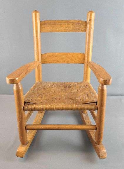 Child Size Rocking Chair - Matthew Bullock Auctioneers