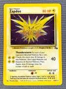 1999 Pokemon 15/62 Fossil Zapdos Holo Card - Matthew Bullock Auctioneers