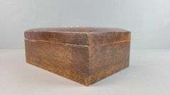 Wood Vanity Box - Matthew Bullock Auctioneers
