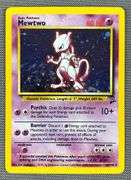 2000 Pokemon 10/130 Mewtwo Holo Card - Matthew Bullock Auctioneers