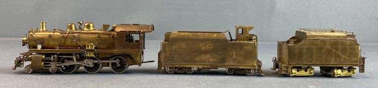 Brass HO Scale United CPR Steam Locomotive and Tenders - Matthew ...