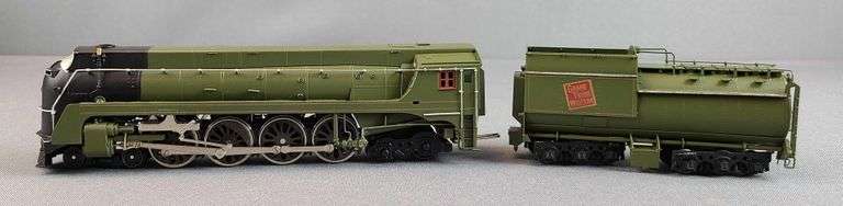 Grand Trunk Western HO Scale Brass Locomotive - Matthew Bullock Auctioneers