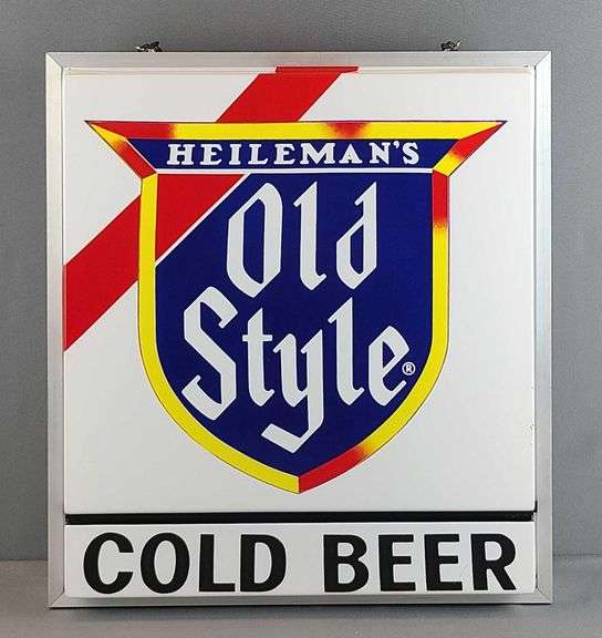 Old Style Beer Advertising Sign - Matthew Bullock Auctioneers