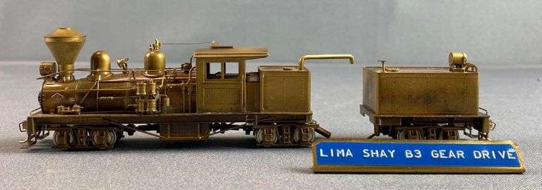 Brass HO Scale United Steam Locomotive and Tender - Matthew Bullock ...