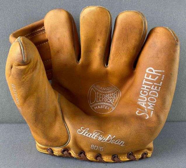 1950s Nokona G54 Bob Lemon Split Finger Baseball Mitt - Matthew Bullock ...