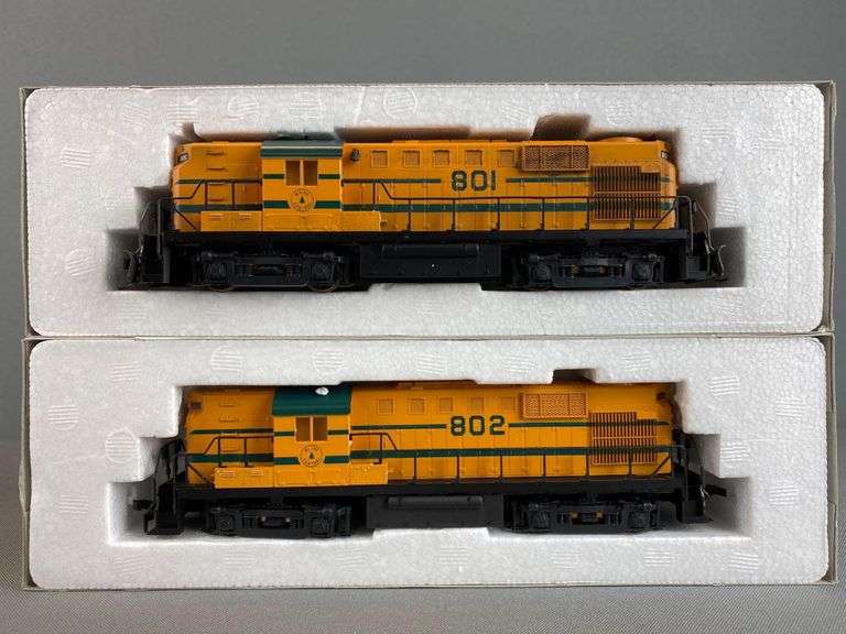 2 Atlas HO Scale Diesel Locomotives - Matthew Bullock Auctioneers