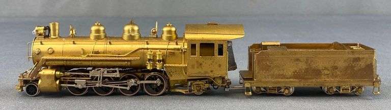 Brass HO 282 Locomotive and Tender - Matthew Bullock Auctioneers