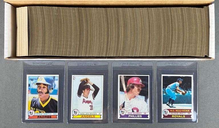 1979 Topps Baseball Card Set - Matthew Bullock Auctioneers
