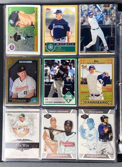 Binder of 360+ Serial Numbered Baseball Cards - Matthew Bullock Auctioneers