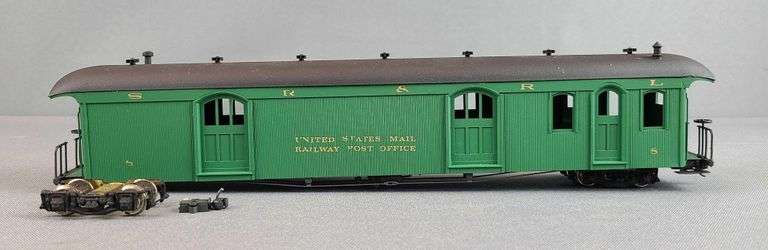 Orion Models On2 Scale Brass Baggage Train Car - Matthew Bullock ...