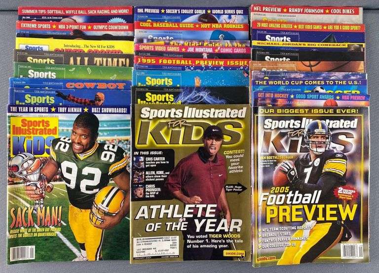 Group of 26 Sports Illustrated For Kids Magazines - Matthew Bullock ...