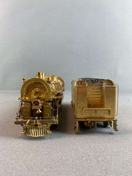 Brass HO Scale LMB BM Berkshire Steam Locomotive and Tender - Matthew ...