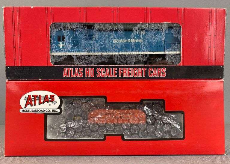 2 Atlas HO Scale Locomotives - Matthew Bullock Auctioneers