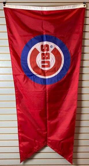 2016 Chicago Cubs Flag Banner Hung From Wrigley Field - Matthew Bullock ...
