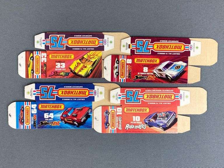 Group of 10 Matchbox Series J Type Boxes - Matthew Bullock Auctioneers