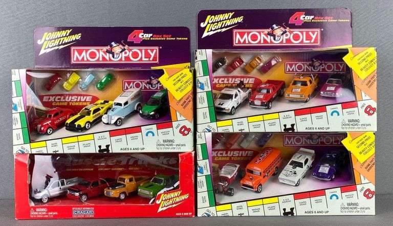 Group of 4 Johnny Lightning Die Cast Vehicle Sets - Matthew Bullock ...