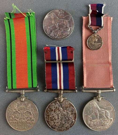 Group of WW2 Canadian Military Medals - Matthew Bullock Auctioneers