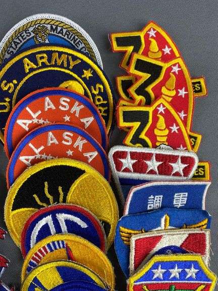 Group of 50+ Collector Copy Patches - Matthew Bullock Auctioneers