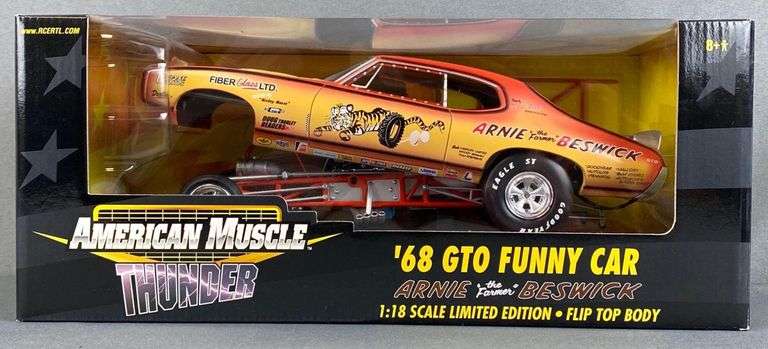 ERTL 1968 GTO Funny Car Die-Cast Vehicle - Matthew Bullock Auctioneers
