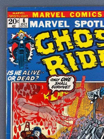 Marvel Comics Spotlight on Ghost Rider No. 6 - Matthew Bullock Auctioneers