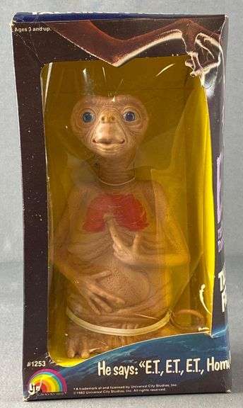 LJN Talking ET Figure - Matthew Bullock Auctioneers