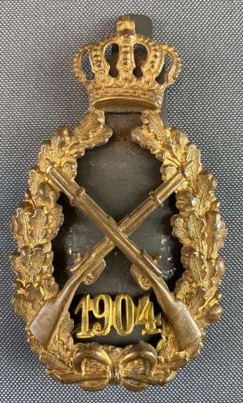 Imperial German Kaiser Prize Shooting Arm Shield - Matthew Bullock ...