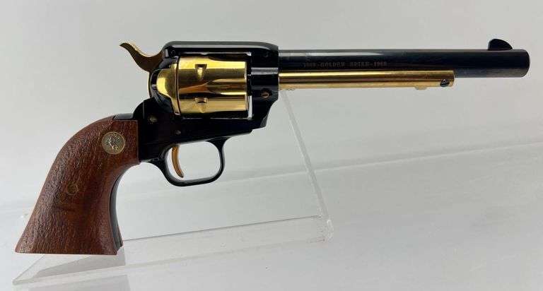 Colt Golden Spike Commemorative .22 LR Frontier Scout Revolver ...