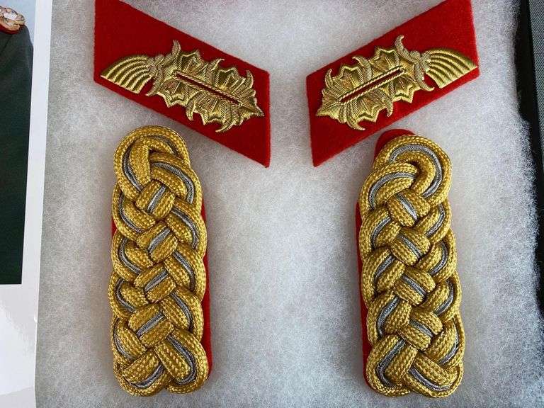 Group of East German Generals Insignias with Photos - Matthew Bullock ...