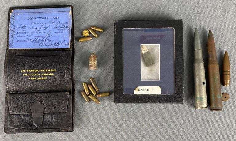 Group of Assorted Vintage Bullets and More - Matthew Bullock Auctioneers