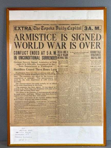 Group of WW2 Newspapers - Matthew Bullock Auctioneers