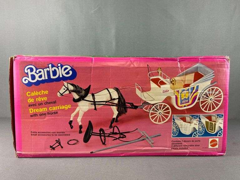 Mattel Barbie Dream Carriage with One Horse Accessory - Matthew Bullock ...